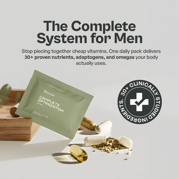 Daily Supplements for Men | Complete Optimization | ASYSTEM